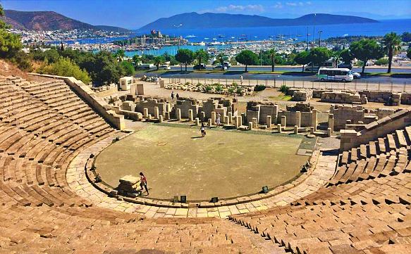 The Ancient Theater in Bodrum | Tourwix